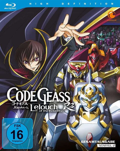 Code Geass: Lelouch of the Rebellion Season 2 - Blu-Ray - Complete Edition New (German ...